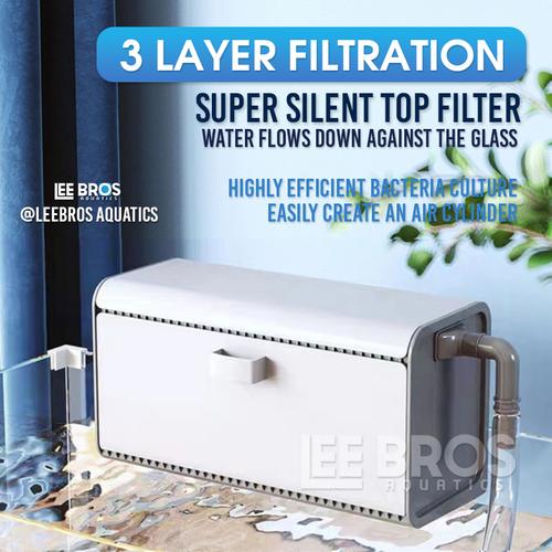 Promo Top Filter Box 3 Layer / Box Filter Aquarium / Top Filter Talang ...