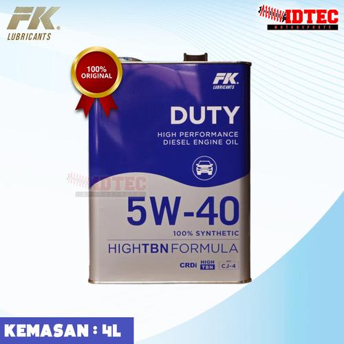 Jual OIL OLI FK Lubricant MOBIL DIESEL SOLAR DUTY CJ-4 5W40 5W-40 4 ...