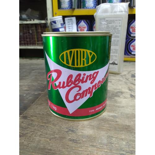 Jual Kompon mobil & motor Ivory Rubbing Compound merah 1 kg - Kota ...