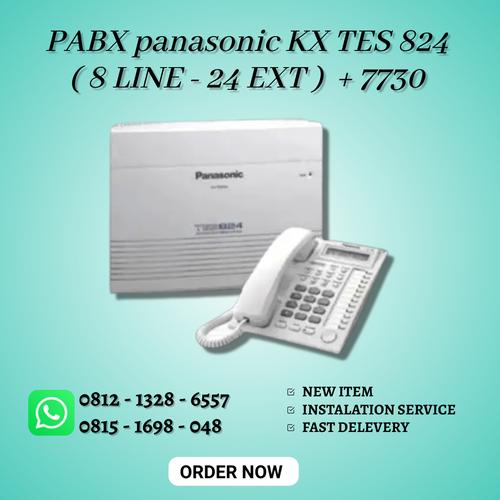 Jual paket PABX Tes824(kapasitas 8Line 24 Ext+7730+BOX MDF - Jakarta ...
