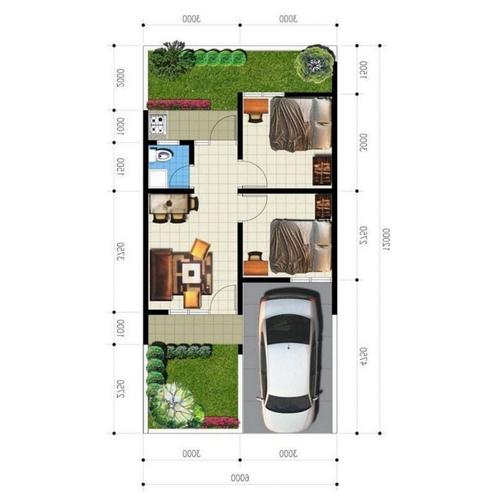 Jual Model desain denah rumah minimalis terbaru lengkap termurah - Kab ...
