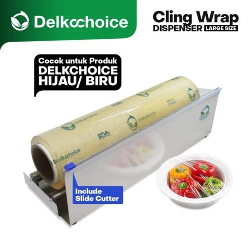 Jual CLING WRAP DISPENSER CUTTER ALAT PEMOTONG PLASTIK WRAPING JUMBO ...