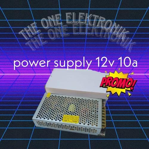 Jual psu led strip Switching Power Supply Adaptor 12V 10A for CCTV ...