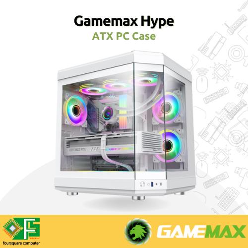 Jual Gamemax Hype White + 3x Fan | Casing PC ATX | CPU PC Case Gaming Cube - Kota Bandung ...