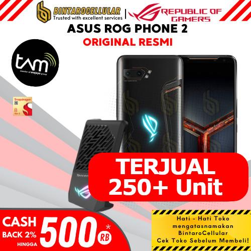 Jual ASUS ROG PHONE 2 12GB/512GB 8GB/128GB GARANSI RESMI TAM INDONESIA ...