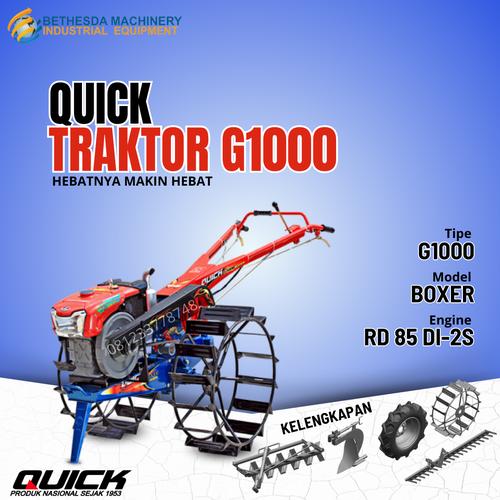 Jual Mesin Traktor QUICK BOXER G1000 Diesel Kubota RD 85 DI 2S - Tanpa ...