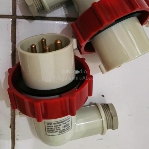 Jual IMPA 792758 Marine watertight Plug 4 pin 3p+E Colokan Marine ...