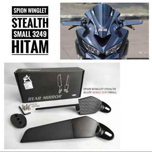 Jual Spion Winglet Stealh Spion Motor Winglet Universal Ninja Cbr R15 ...