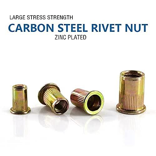 Jual Rivet nut / Insert nut M3.M4.M5.M6.M8.M10.M12 - M4 50 PCS ...