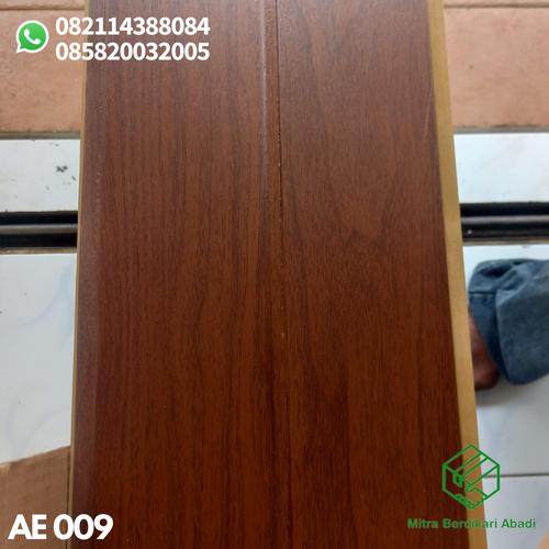 Jual Plafon PVC Motif Kayu Coklat Tua Premium Laminated - Panjang 1 m ...