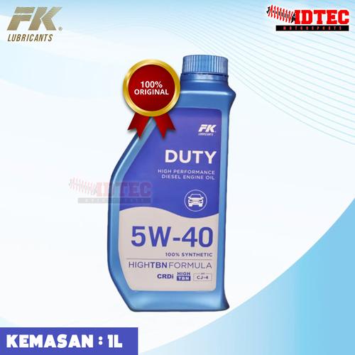 Jual OIL OLI FK Lubricant MOBIL DIESEL SOLAR DUTY CJ-4 5W40 5W-40 1 ...