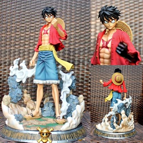 Jual Action Figure Monkey D Luffy Stand Diorama Big Size Statue One ...