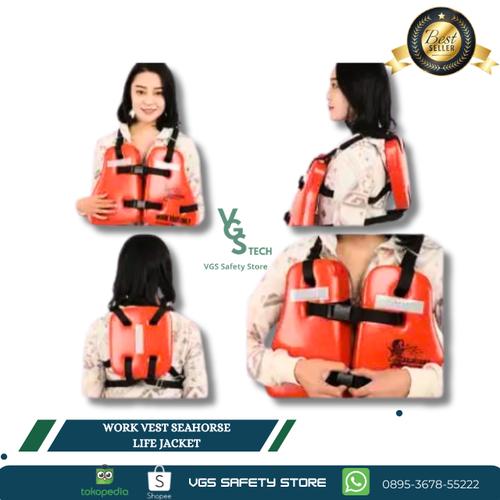 Promo Work Vest Sea Horse Pelampung Life Jacket Seahorse - Jakarta ...