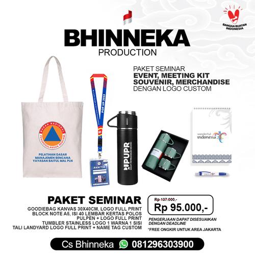 Jual PAKET SEMINAR KIT EKSKLUSIF REGULER LOGO FULL CUSTOM - Jakarta ...