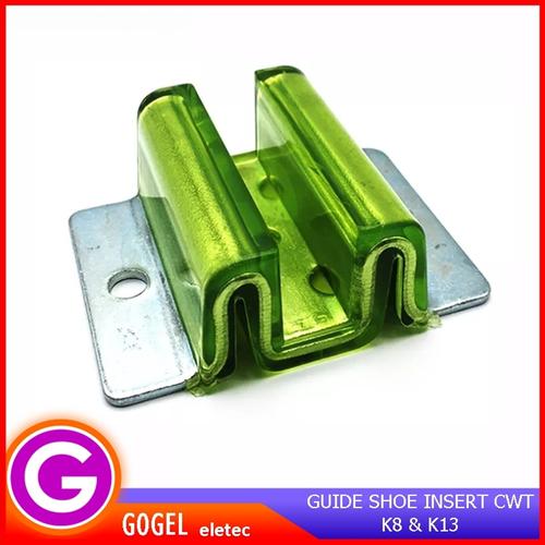 Jual Spare part lift/Elevator Guide shoe insert counterweight K5 hollow ...