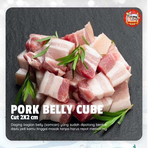 Jual PORK BELLY CUBE CUT DAGING SAMCAN BABI BALI POTONG DADU SAIKORO ...