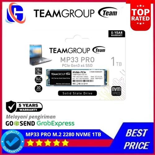 Jual SSD Team MP33 PRO M.2 2280 NVME 1TB - PCIe Gen3x4 - Kota Bandung ...
