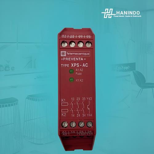Jual Safety Relay Telemecanique Preventa XPS-AC XPSAC5121 Bekas Normal ...