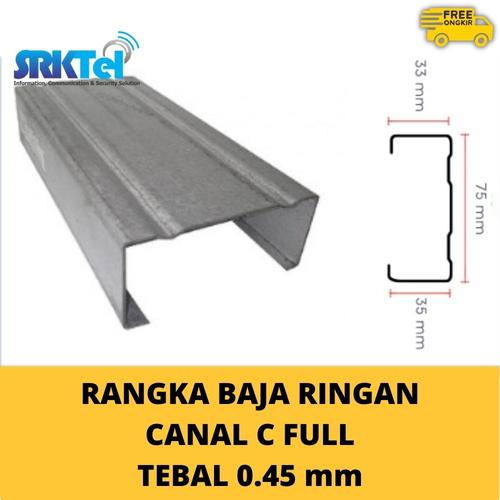 Jual BAJA RINGAN - C TRUSS CANAL C75 Full - Kuantiti Minimal 300 Btg Keatas - Tebal 0.50 mm ...