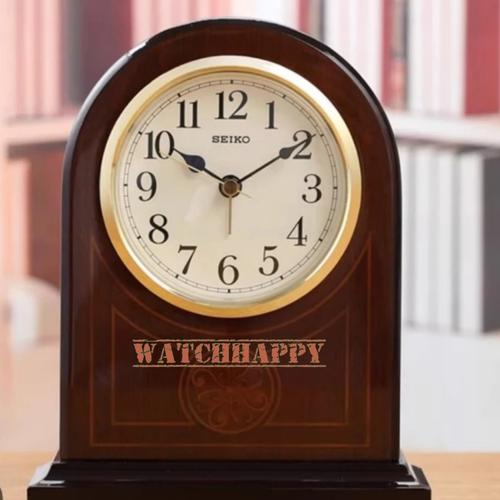 Jual WatchHappy Jam Meja SEIKO ORIGINAL QXE057B Alarm Wooden Clocks ...