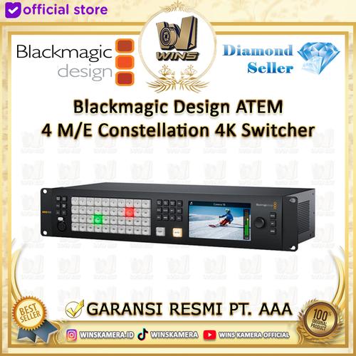 Promo Blackmagic Design ATEM 4 M/E Constellation 4K Switcher Cicil 0% ...
