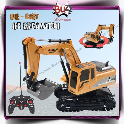 Jual Remote Control Escavator Mainan Anak RC Mobil Beko Truck Excavator ...
