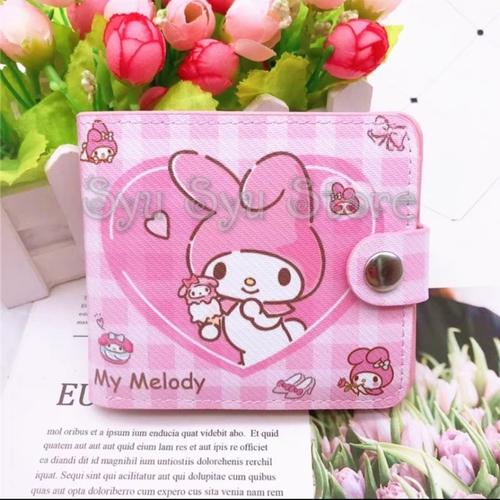 Jual Dompet Klip LOVE Kuromi My Melody Cinnamoroll Pochacco Hello Kitty ...