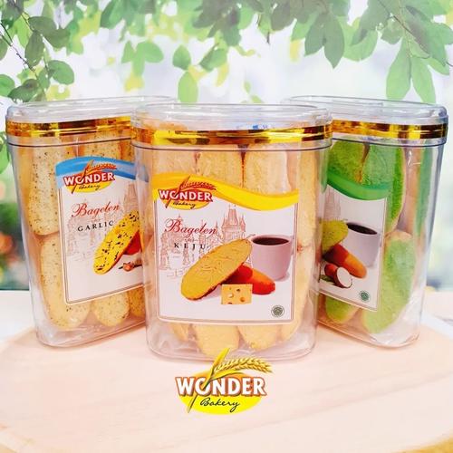 Jual Roti Kering Bagelan Wonder Bakery - Toples Besar - Kelapa, toples ...
