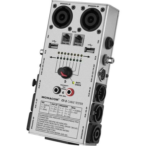 Jual ALCTRON DB4C multi audio cable tester TRS XLR RCA | Alat Tes Cek ...