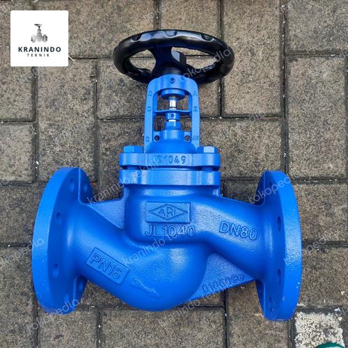 Jual 2" Globe Valve Steam Cast Iron Type Flange PN16 DN 50 Arifaba ...