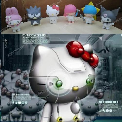 Jual sanrio mecha japan collector hello kitty melodi twin badzmaru ...