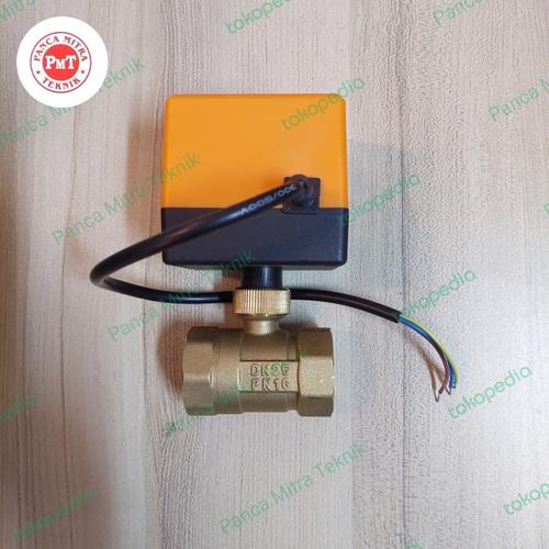 Jual 1" inch Motorized Ball Valve Flow Control Electrical PN16 220V ...