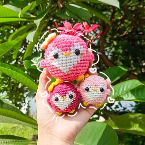 Jual Heart Pengu / Penguin - Amigurumi / Boneka Rajut - small - Kota ...
