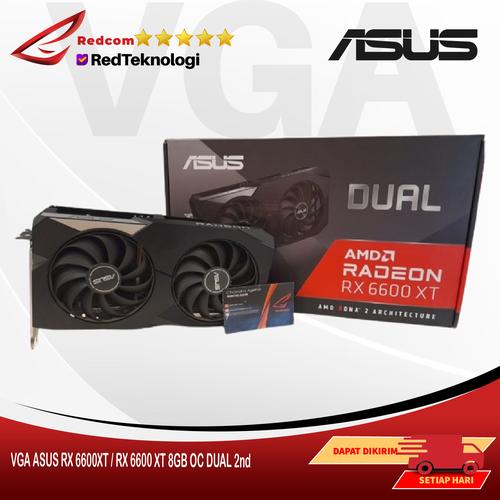 Promo VGA ASUS RX 6600XT / RX 6600 XT 8GB OC DUAL 2nd - inter Cicil 0% ...