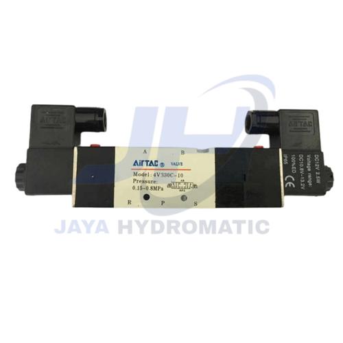 Jual Solenoid Valve Pneumatic Close Centre AIRTAC 4V330C-10 - Coil DC12 ...