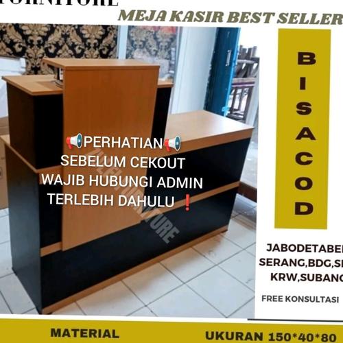 Jual meja kasir minimalis meja receptionist - Kab. Bogor - zulfipedia ...