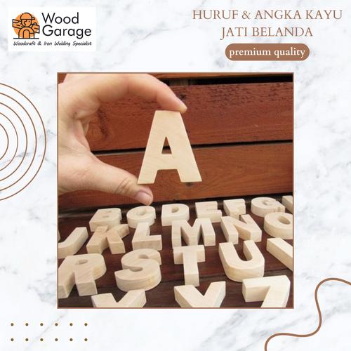 Jual Huruf & angka kayu jati belanda / angka kayu nomer rumah estetik ...