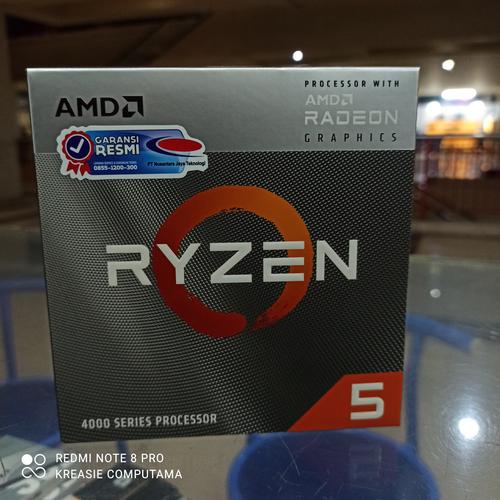 Jual PROCESSOR AMD RYZEN5 4600G BOX ORIGINAL PRODUCT - Kota Bandung - kreasie computama | Tokopedia