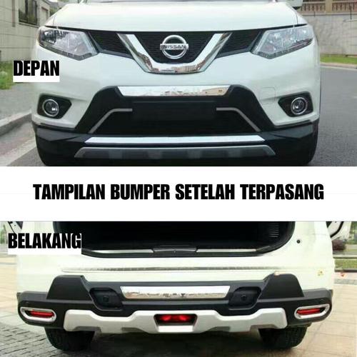 Jual diffuser bumper bodykit depan belakang Nissan Xtrail X-Trail T32 ...