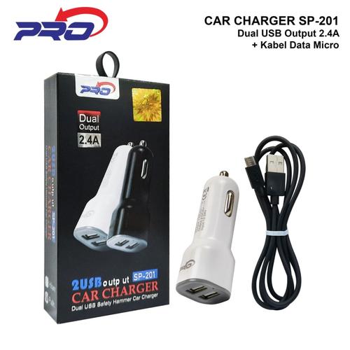 Jual Saver Mobil Car Charger SP-201 SP 201 2Usb Output 2.1A Saver Pro ...