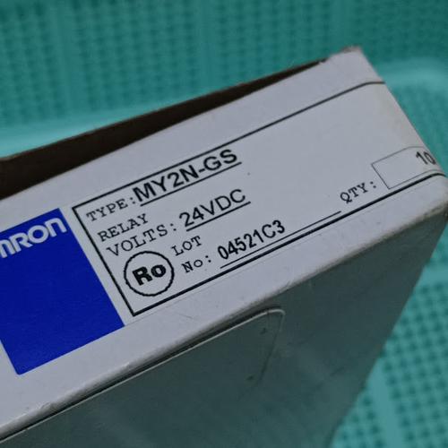 Jual RELAY OMRON MY2N-GS 24VDC 8 PIN RELAY OMRON MY2N-GS 24V 8 KAKI ...