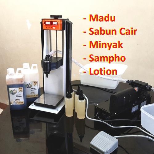 Jual Mesin Filling Pengisi Cairan Otomatis Auto Filler - M 1 - 5Kg ...