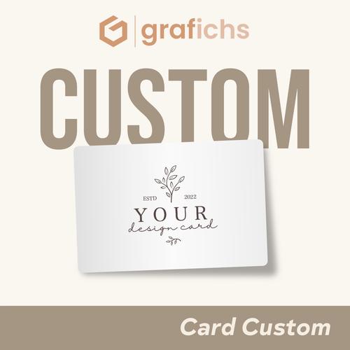 Jual Custom Size Ukuran Kartu Greeting Card by Grafichs - 6 x 9 cm ...