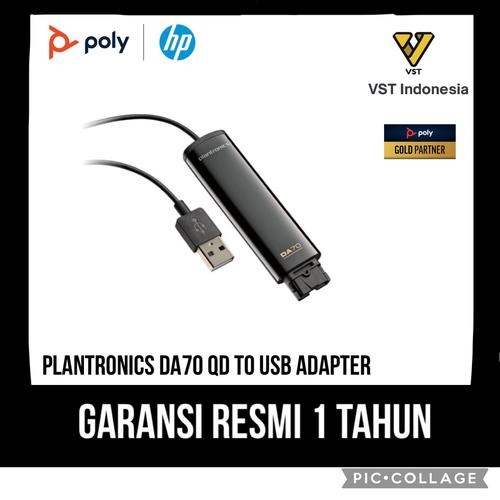 Jual Plantronics DA70 QD to USB Adapter - Jakarta Barat - VST Indonesia ...