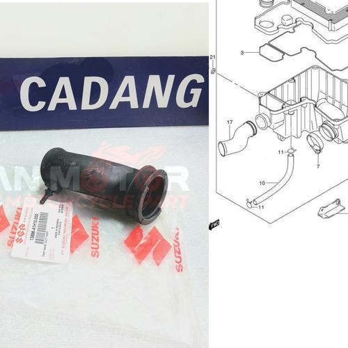 Jual Karet Box Filter Udara Karburator Suzuki Skydrive Original Duct ...