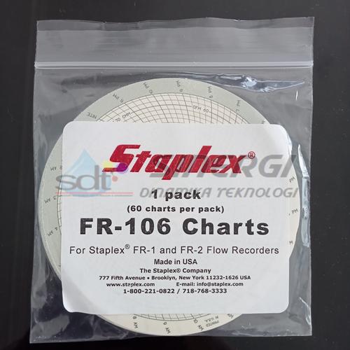 Jual Staplex Part No. FR-106 Charts for Flow Recorder 60/pack - Kab ...