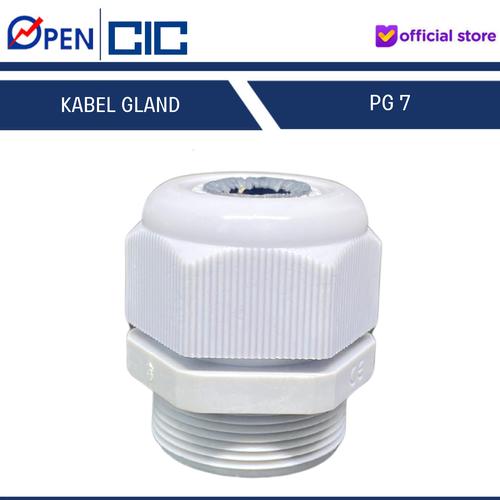 Jual KABEL GLAND / CABLE GLAND PG7, PG9, PG11 CIC - PG7, Putih ...
