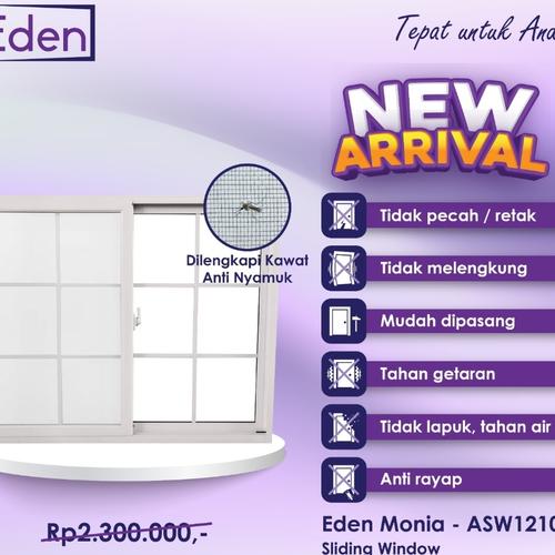 Jual jendela alumunium kawat nyamuk EDEN 120*100 - Jakarta Barat ...