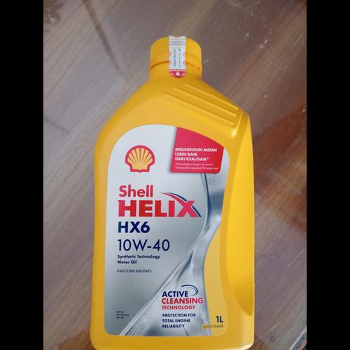 Jual Oli Mesin Shell Helix HX 6 10W-40 1 liter ORIGINAL - Kota ...