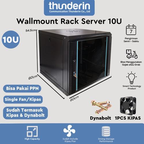 Promo Wallmount Rack Server 10U. Rack Server Ukuran 10U Cicil 0% 3x ...